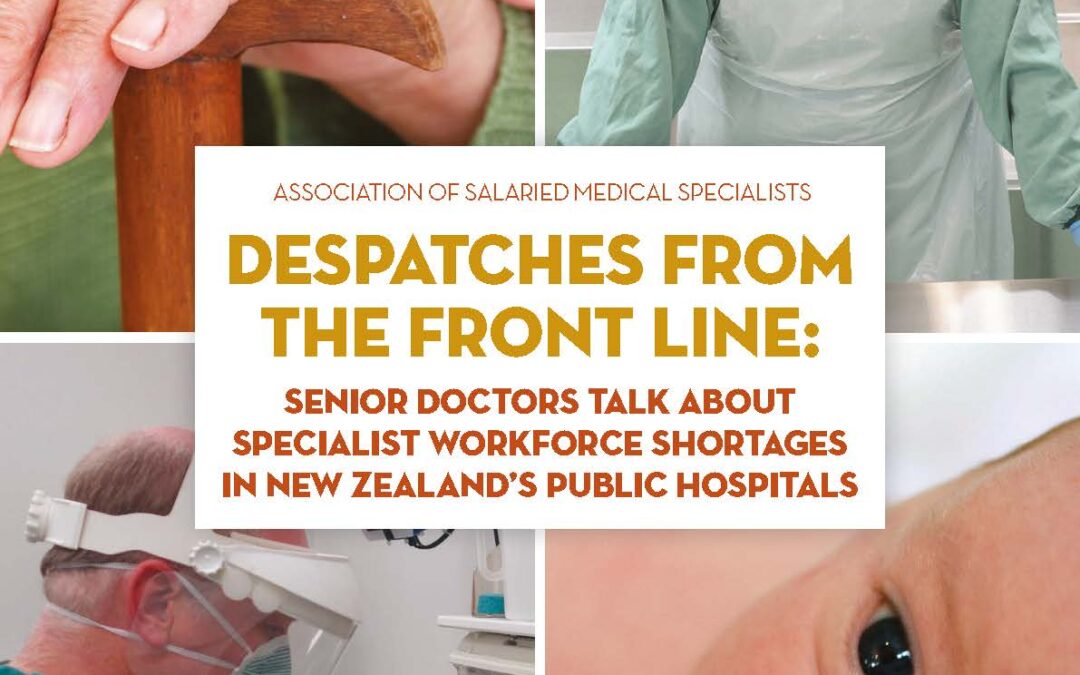 Pages from Despatches from the front line – workforce shortages | ASMS